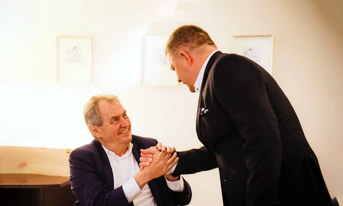 Po Klausovi sa na Slovensko za Ficom chystá aj Miloš Zeman, v hre je aj ...