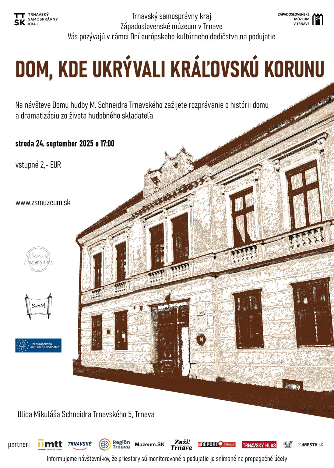 Dom, kde ukrývali kráľovskú korunu | eReport Trnava